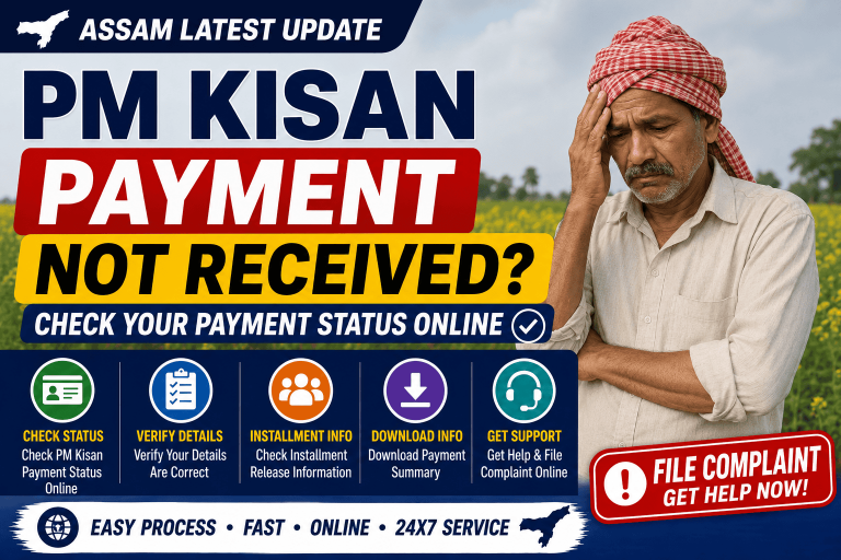 PM Kisan Payment Not Received in Assam? Here’s Why & How to Fix It ...
